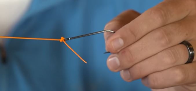 Vlieg aanbinden: Orvis knot - Fly Fishing Academy